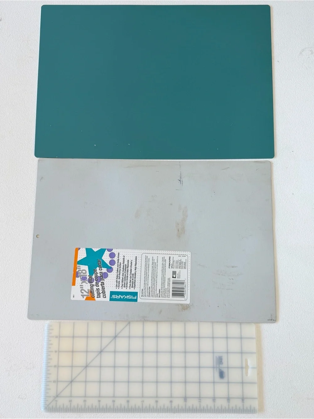 Olfa | Other | Vintage Lot Olfa Rmcg 2 X 18 Green Rotary Mat Fiskars 16 ...